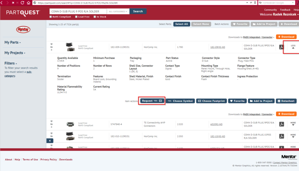 PartQuest Setup | CADware - elektronika a programové vybavení pro ni